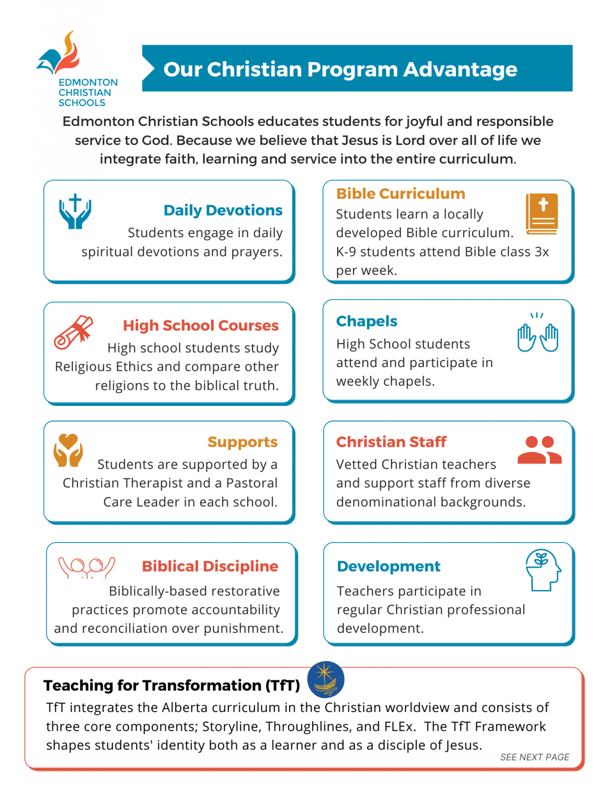 Our Advantage - Edmonton Christian Schools